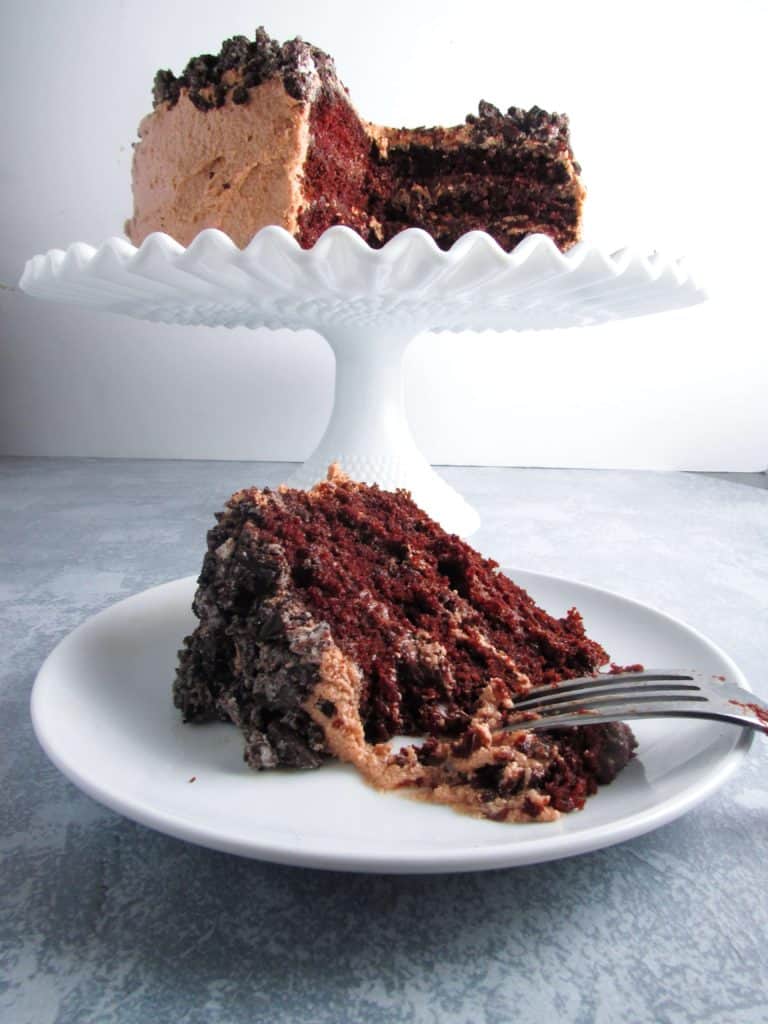 Triple Chocolate Fudge Layer Cake - Bite your Cravings